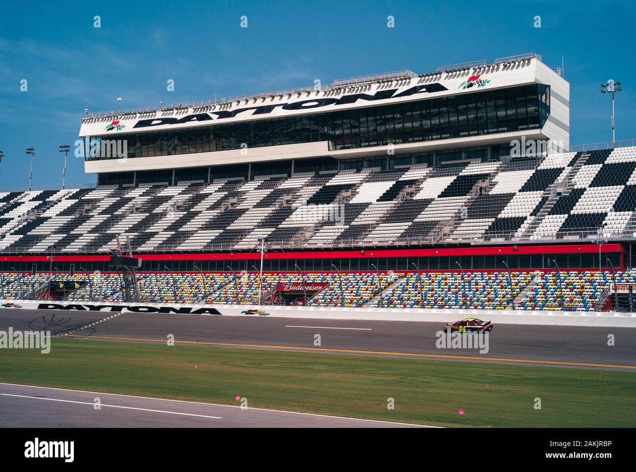 Empty grandstands daytona international speedway hi-res stock ...