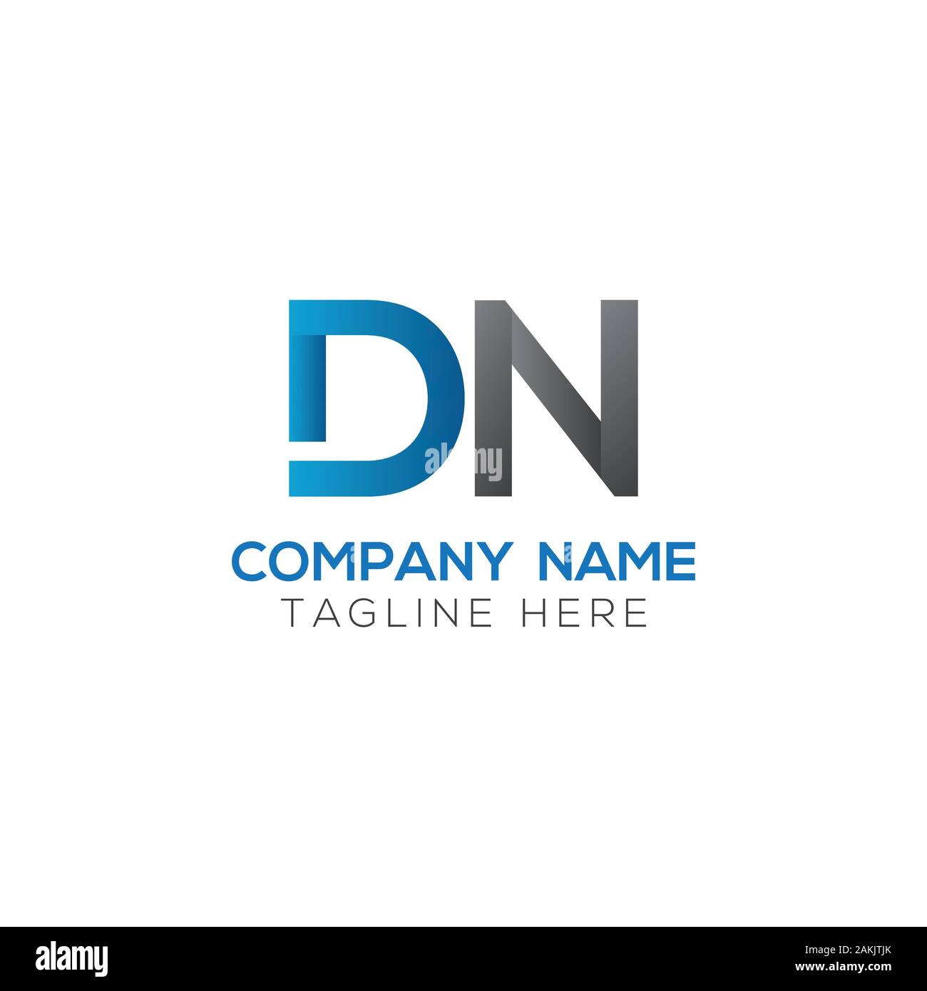 Dn logo Stock Vector Images - Alamy