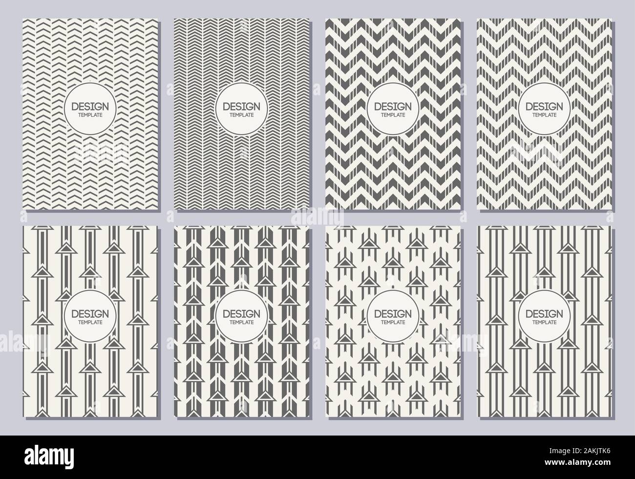 Set of flyers, posters, banners, placards, brochure design templates A6 ...