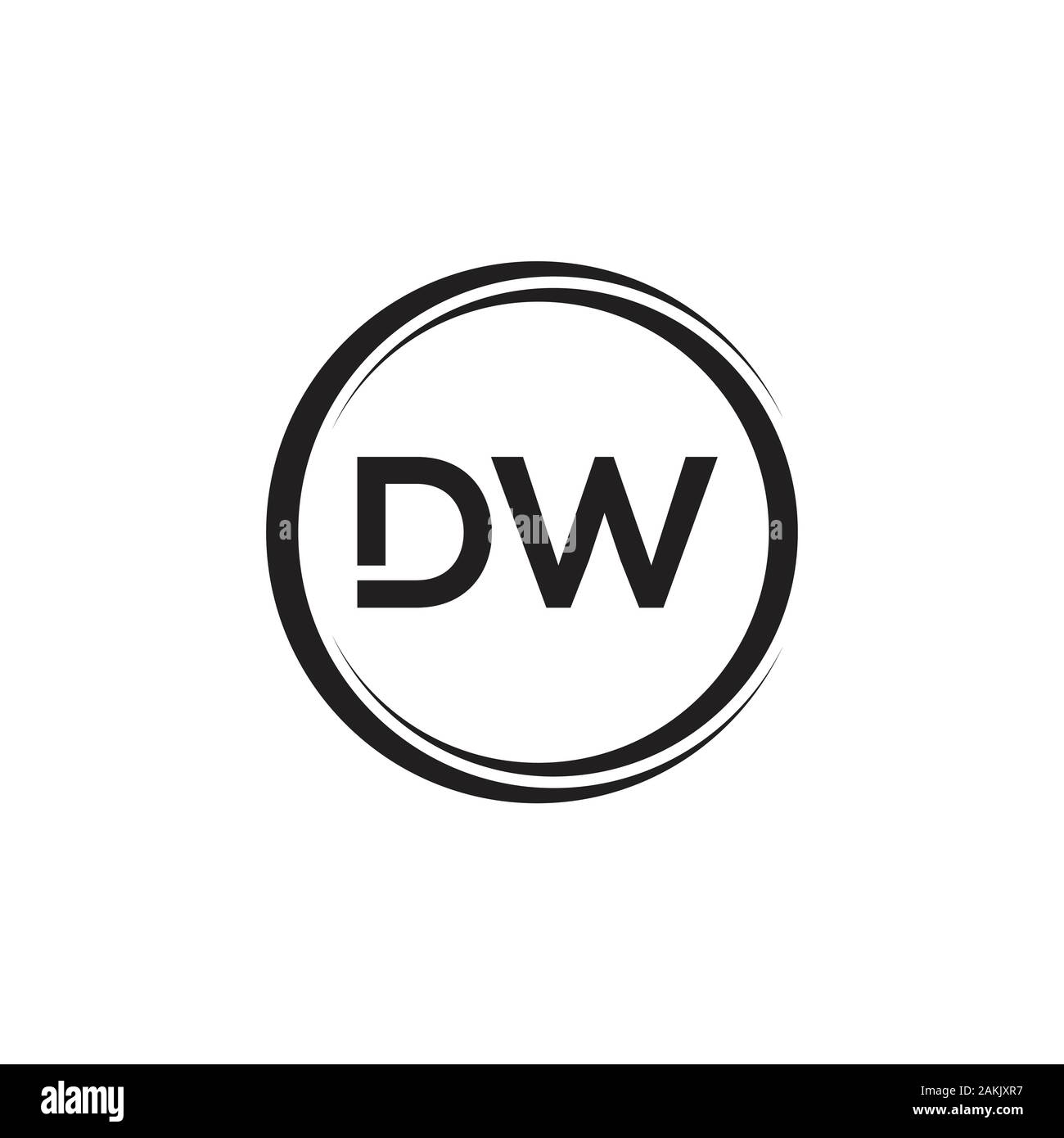 Initial DW Letter Logo With Creative Modern Business Typography Vector ... Initial DW Letter Logo With Creative Modern Business Typography Vector ...