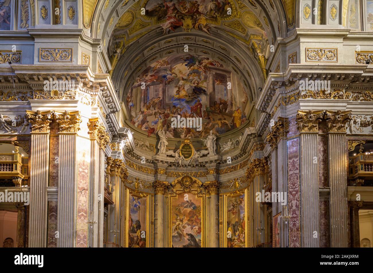Chiesa di Sant' Ignazio di Loyola or Church of Saint Ignazio di Loyolay ...