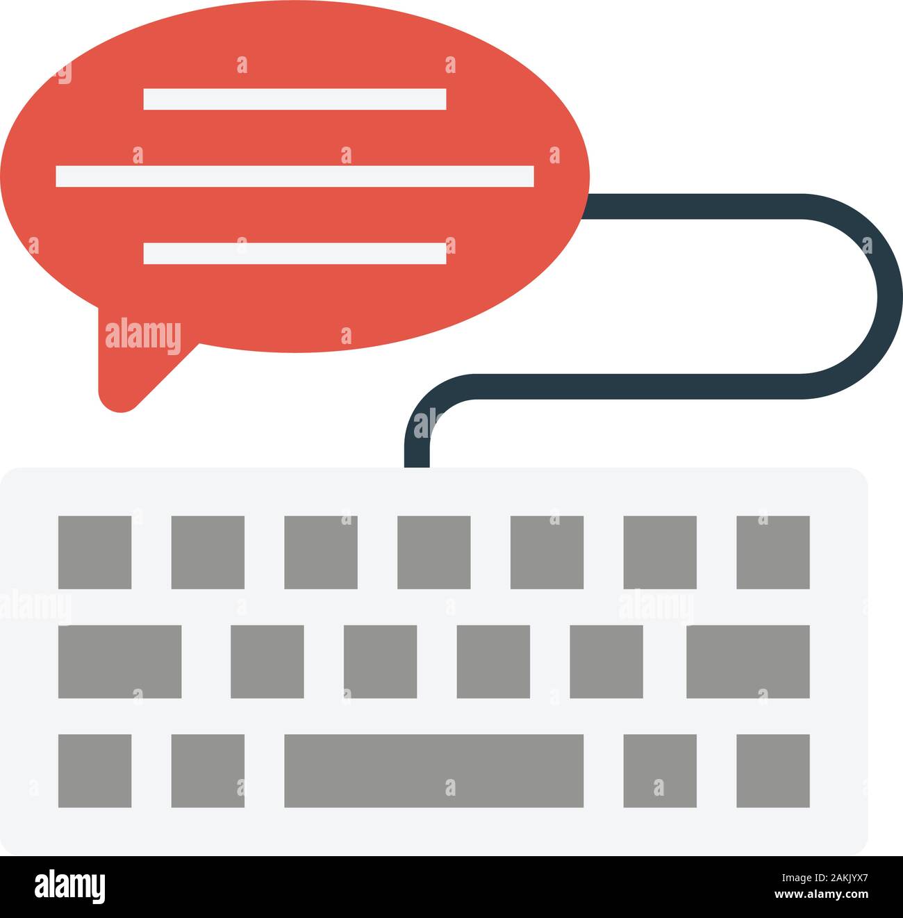 Digital typing Stock Vector Images - Alamy