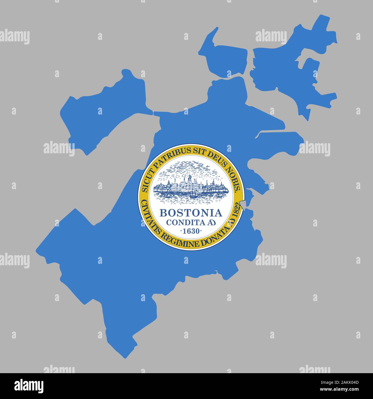 Boston pride flag Stock Vector Images - Alamy