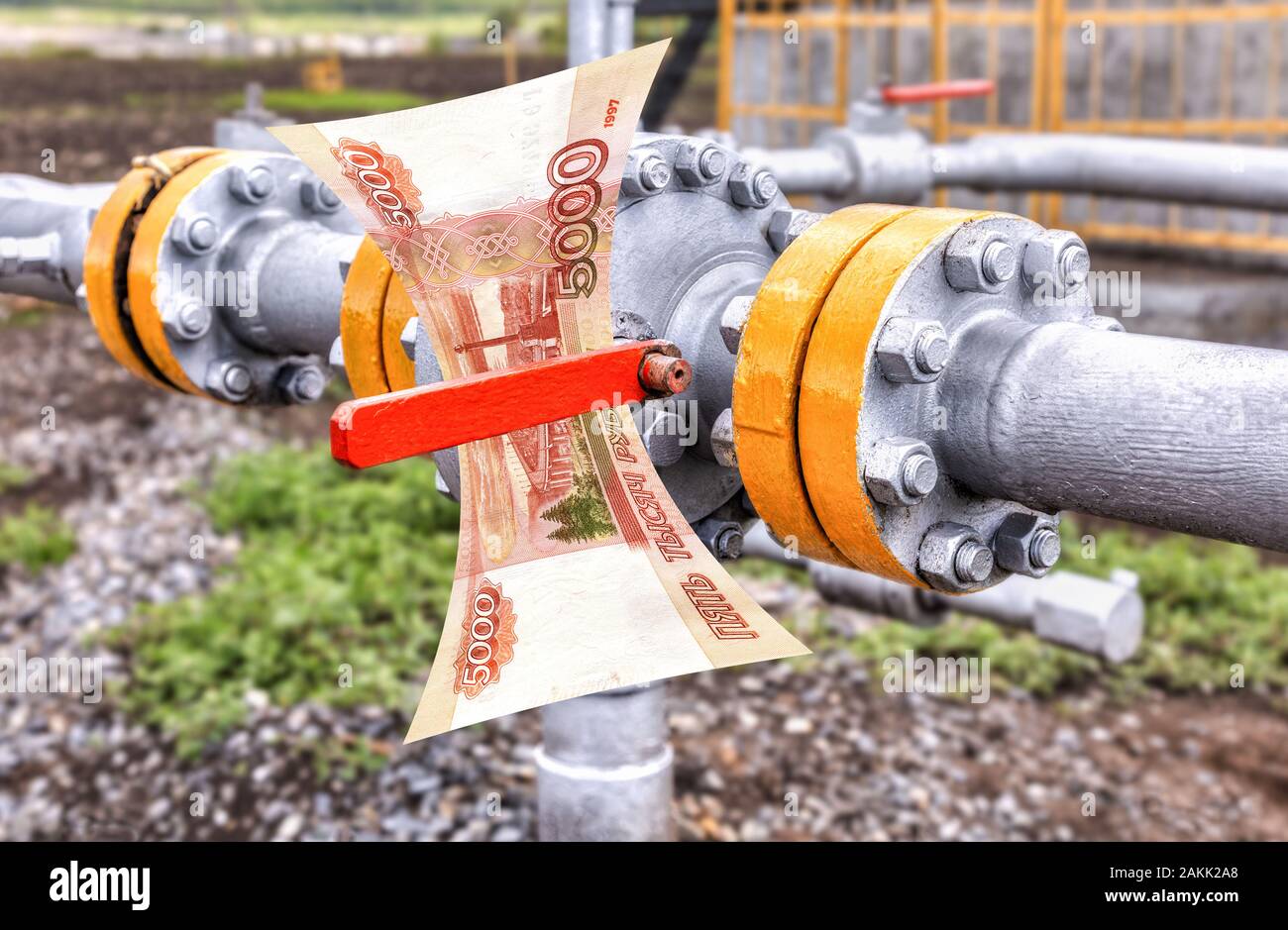 Russian gas pipeline hi-res stock photography and images - Alamy