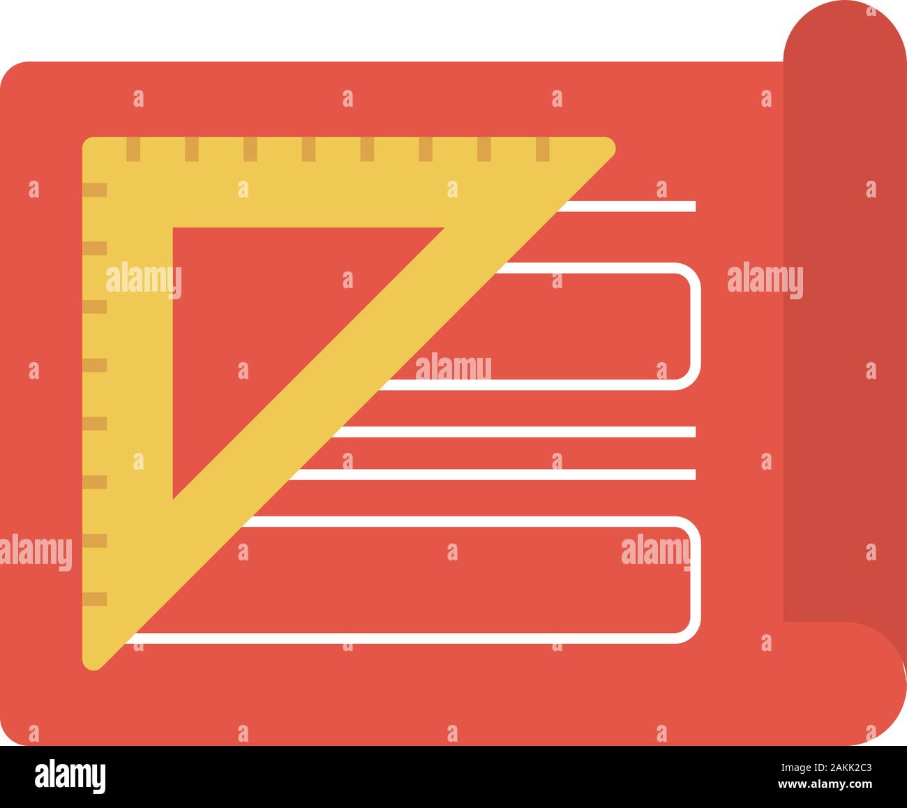 Paper measure Stock Vector Images - Alamy