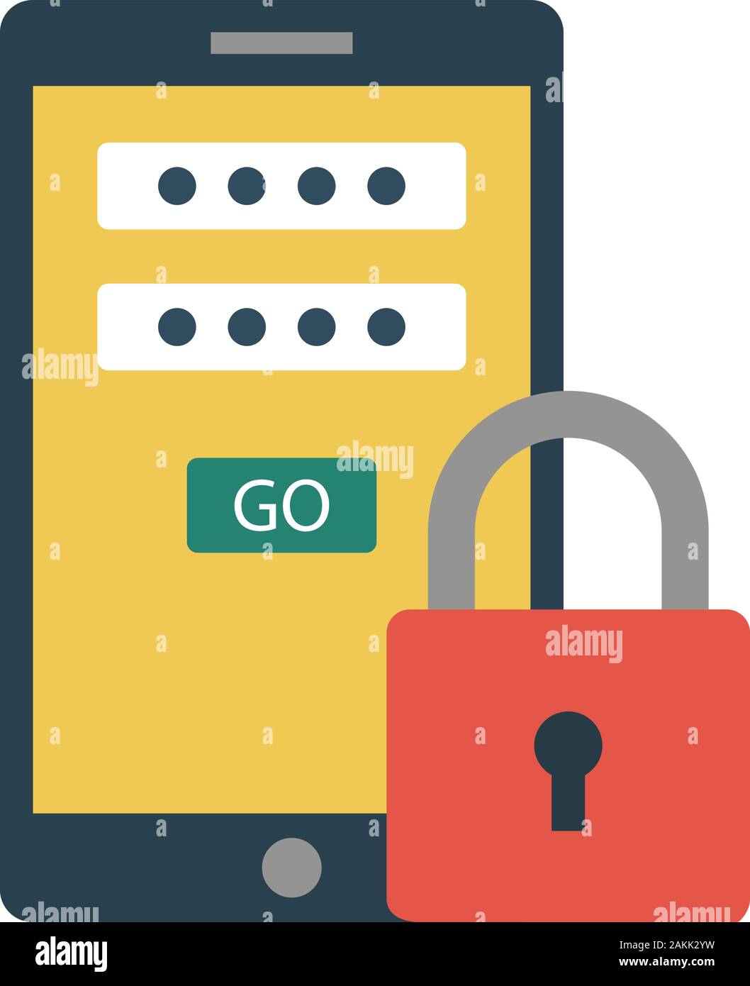 Private account Stock Vector Images - Alamy