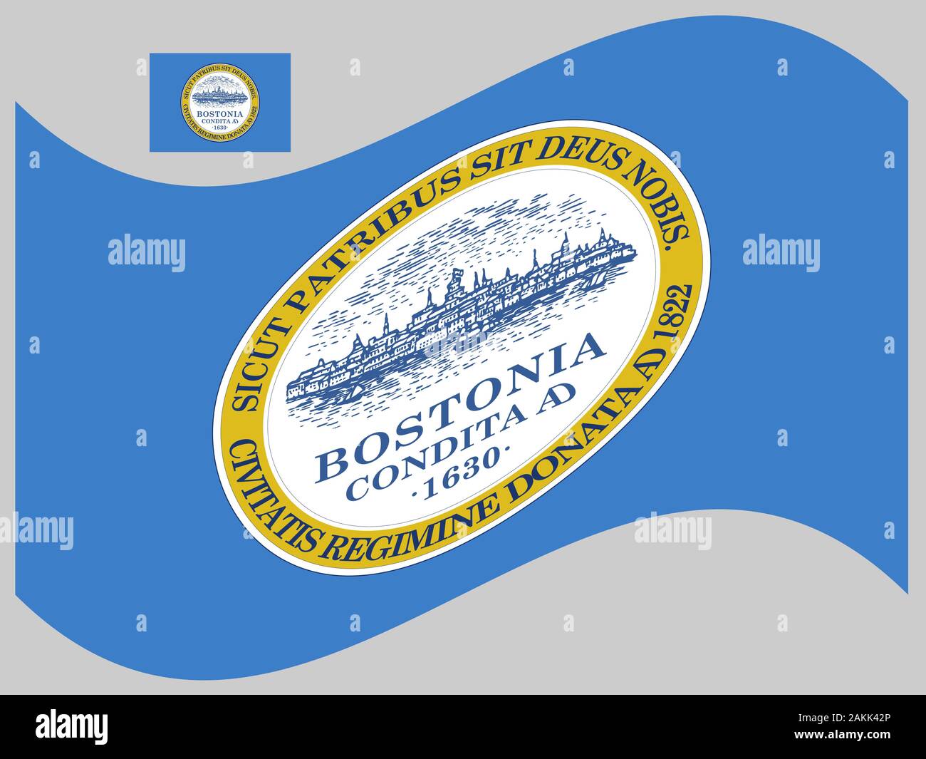 Boston pride flag Stock Vector Images - Alamy