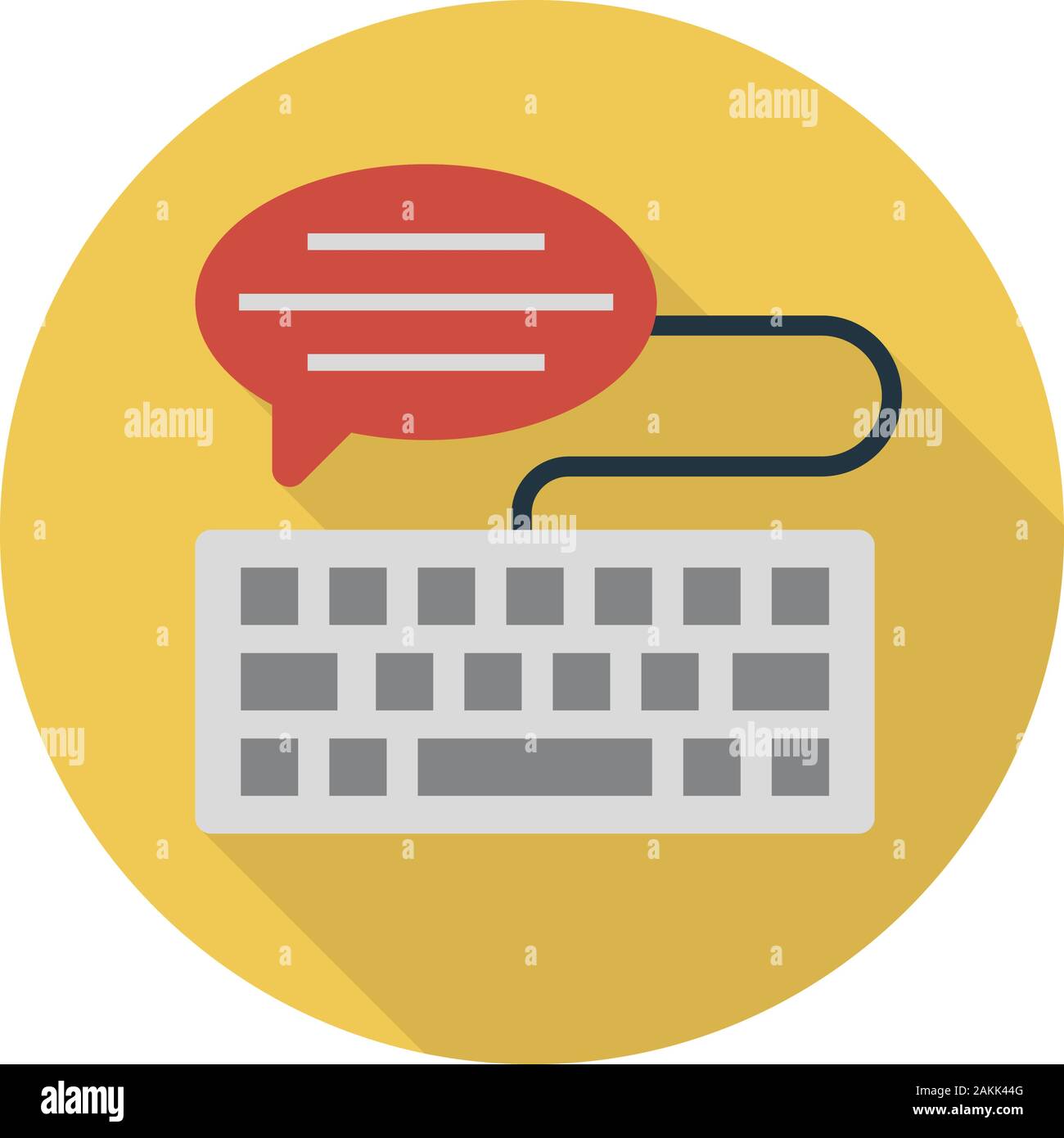 Digital Typing Stock Vector Images Alamy