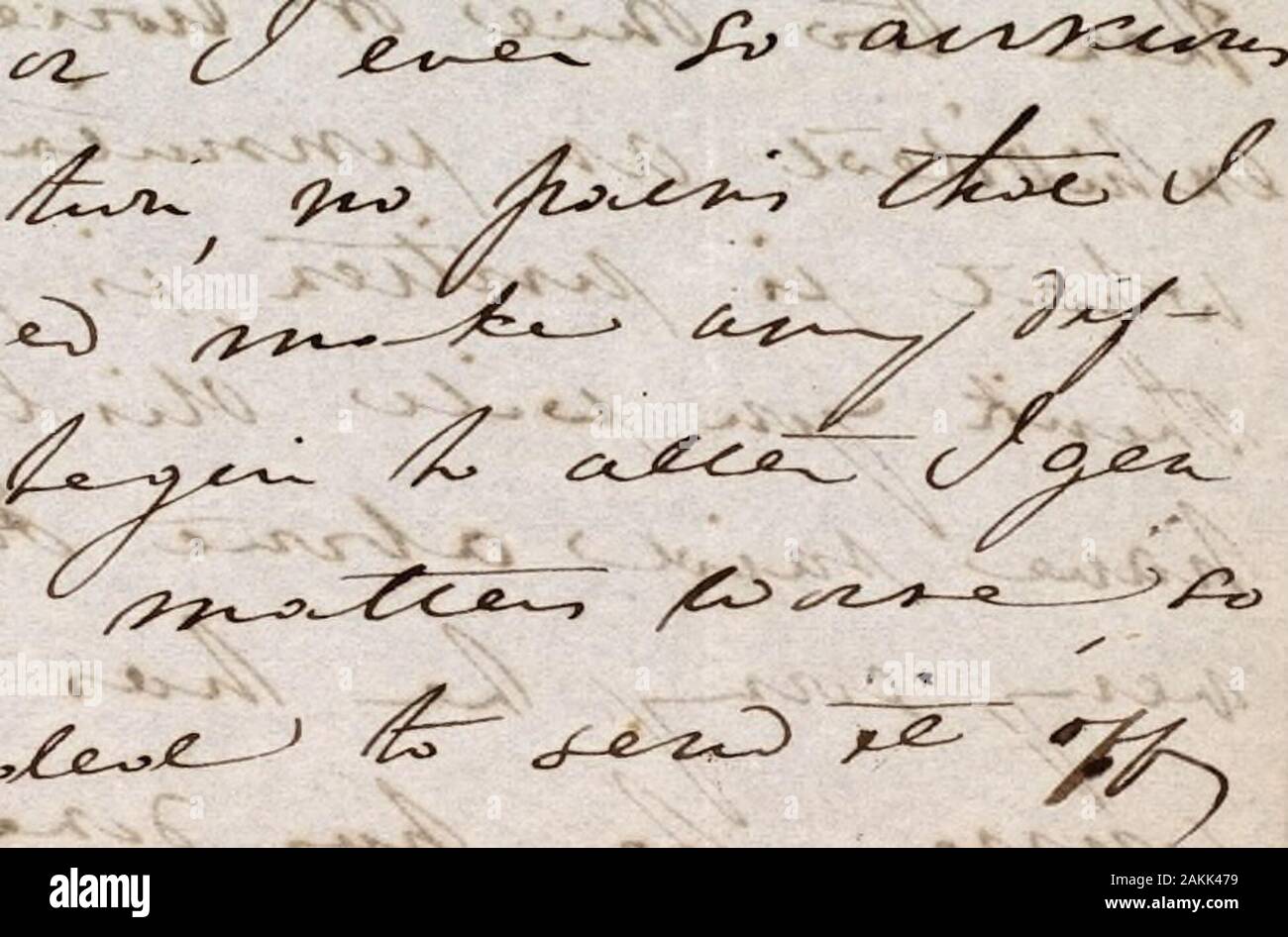 Letter e manuscript hi-res stock photography and images - Alamy
