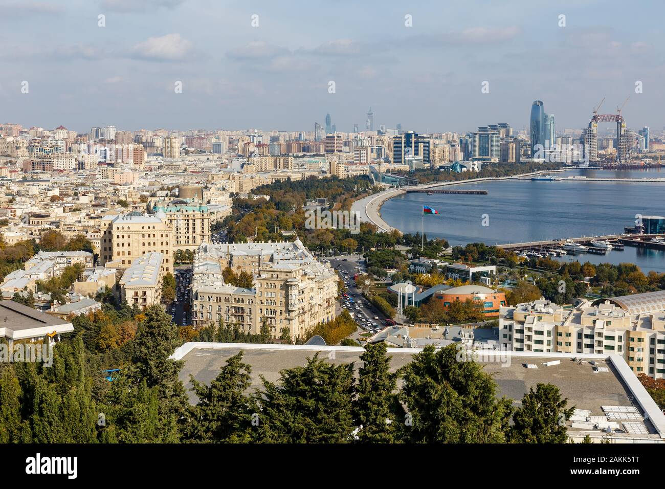 Caspian sea aerial hi-res stock photography and images - Alamy