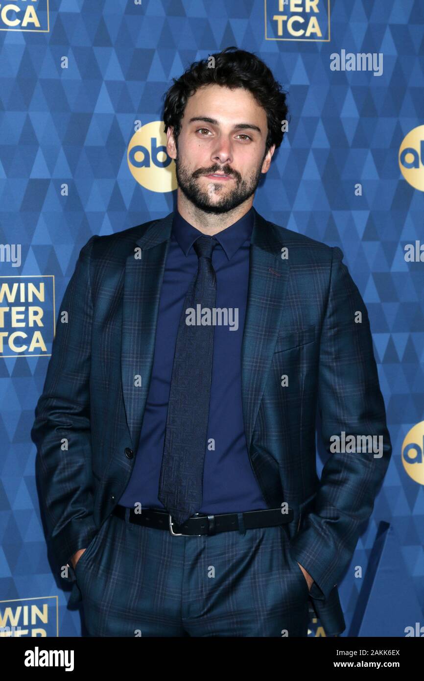 January 8, 2020, Pasadena, CA, USA: LOS ANGELES - JAN 8: Jack Falahee ...