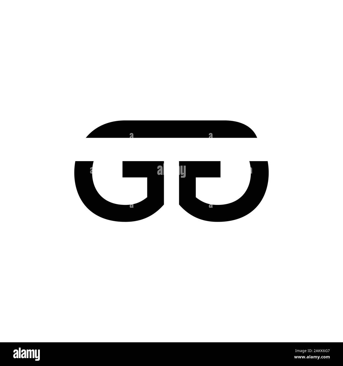 Initial GG Letter Linked Logo. GG letter Type Logo Design vector ... Initial GG Letter Linked Logo. GG letter Type Logo Design vector ...