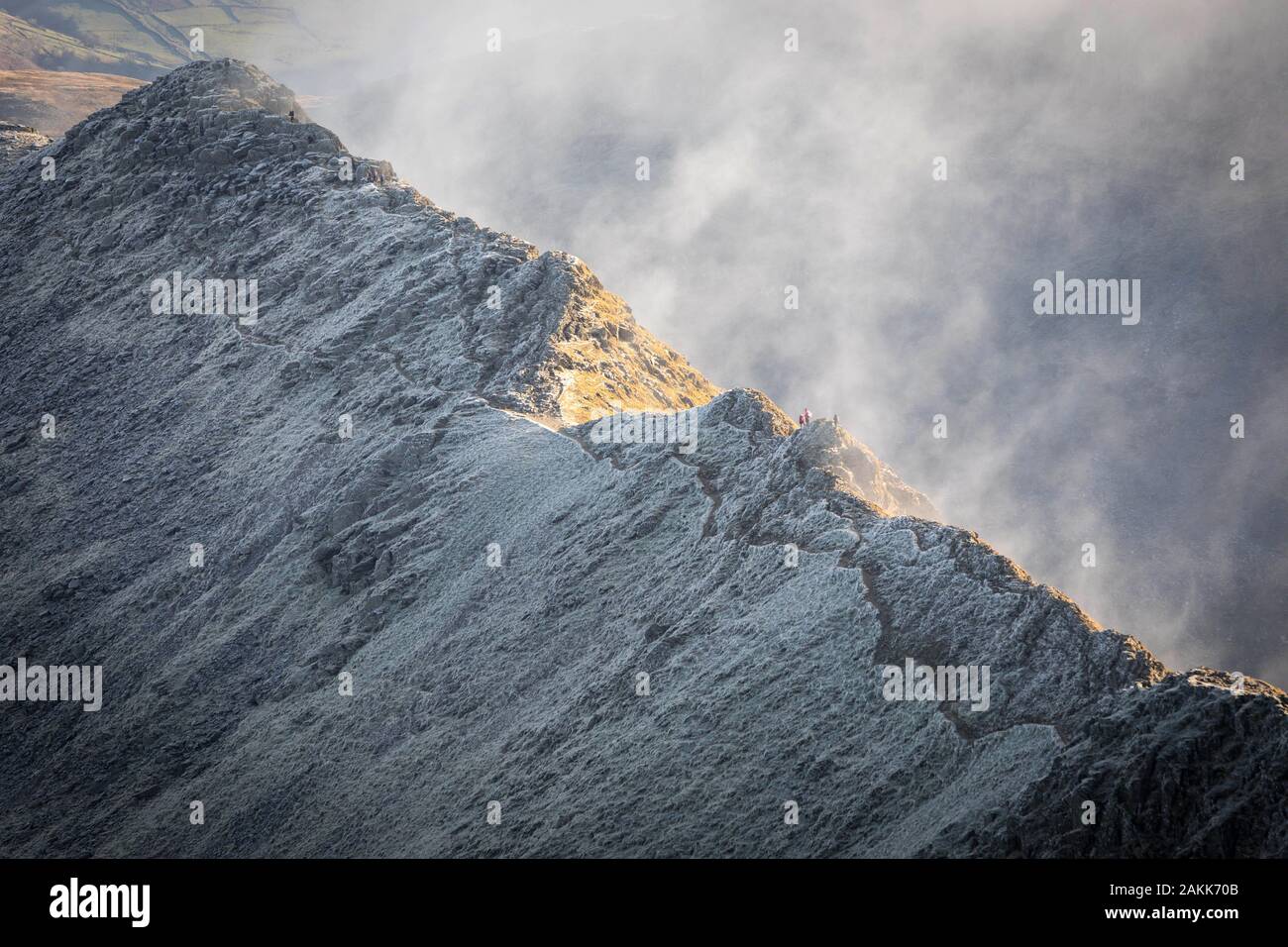 Walking striding edge hi-res stock photography and images - Alamy