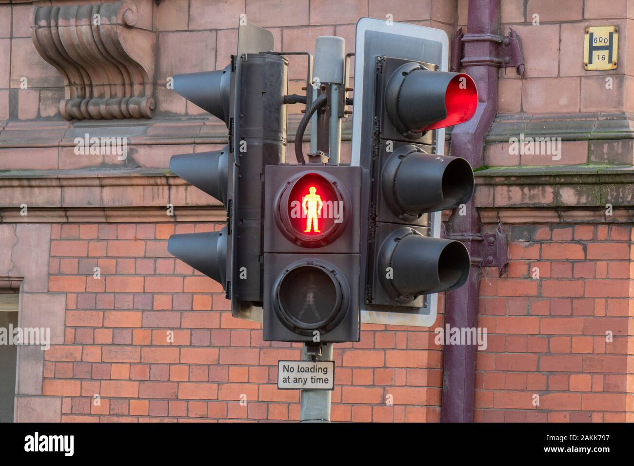 Red Light At Manchester England 2019 Stock Photo - Alamy