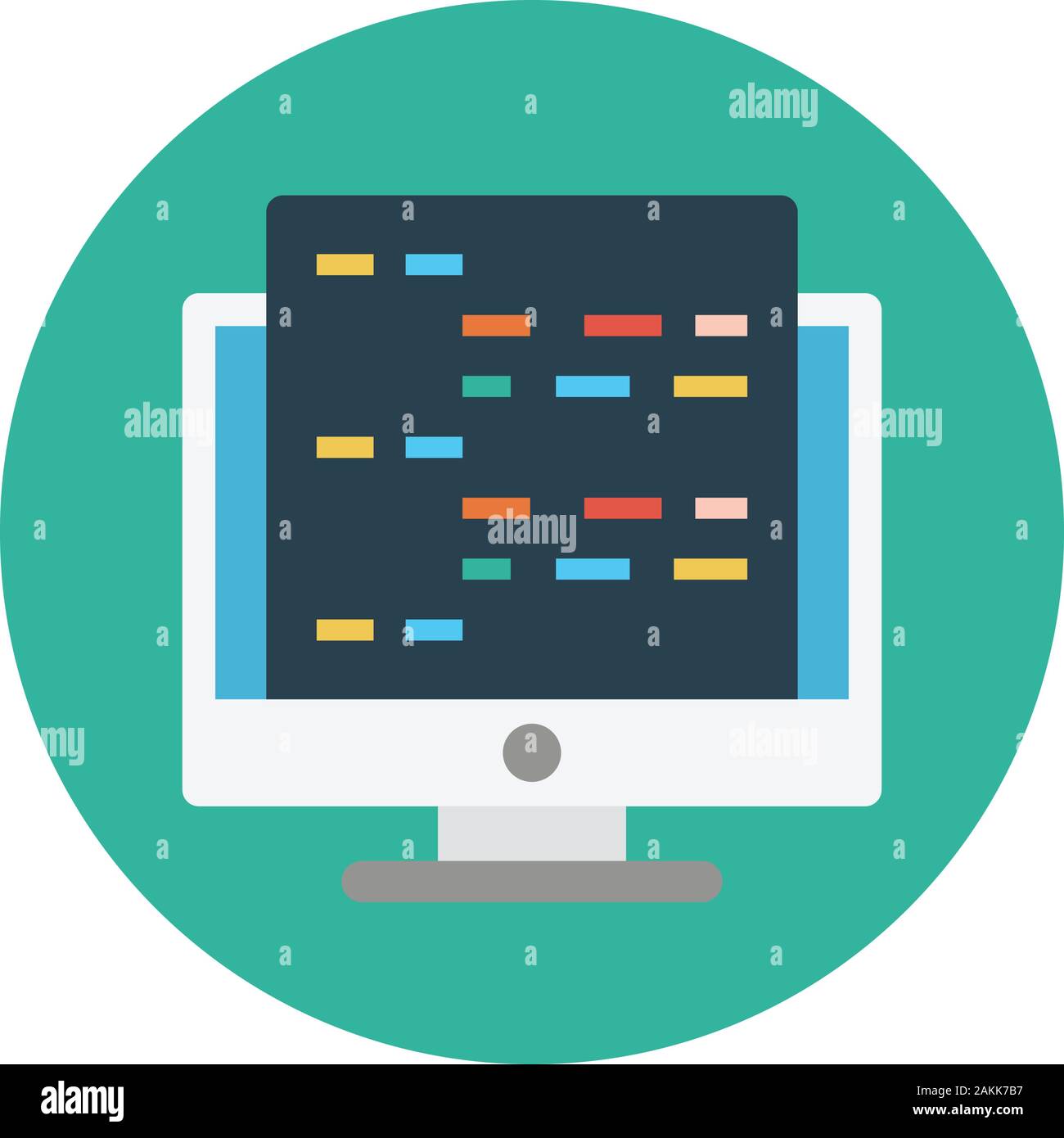 Electronic programming Stock Vector Images - Alamy