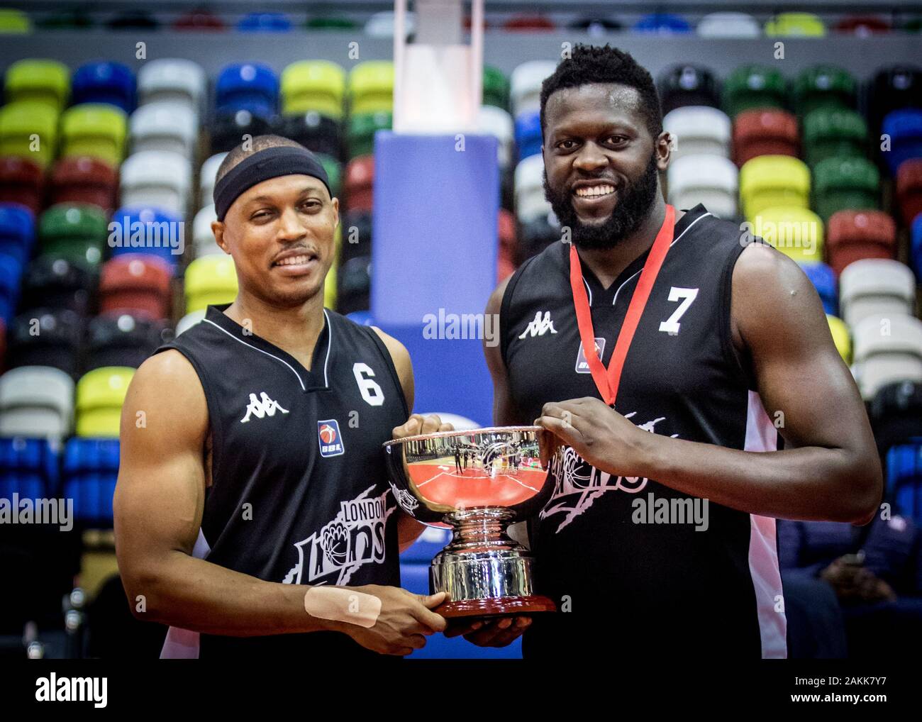 London, UK, 13 October 2019. London Lions win the third annual British ...