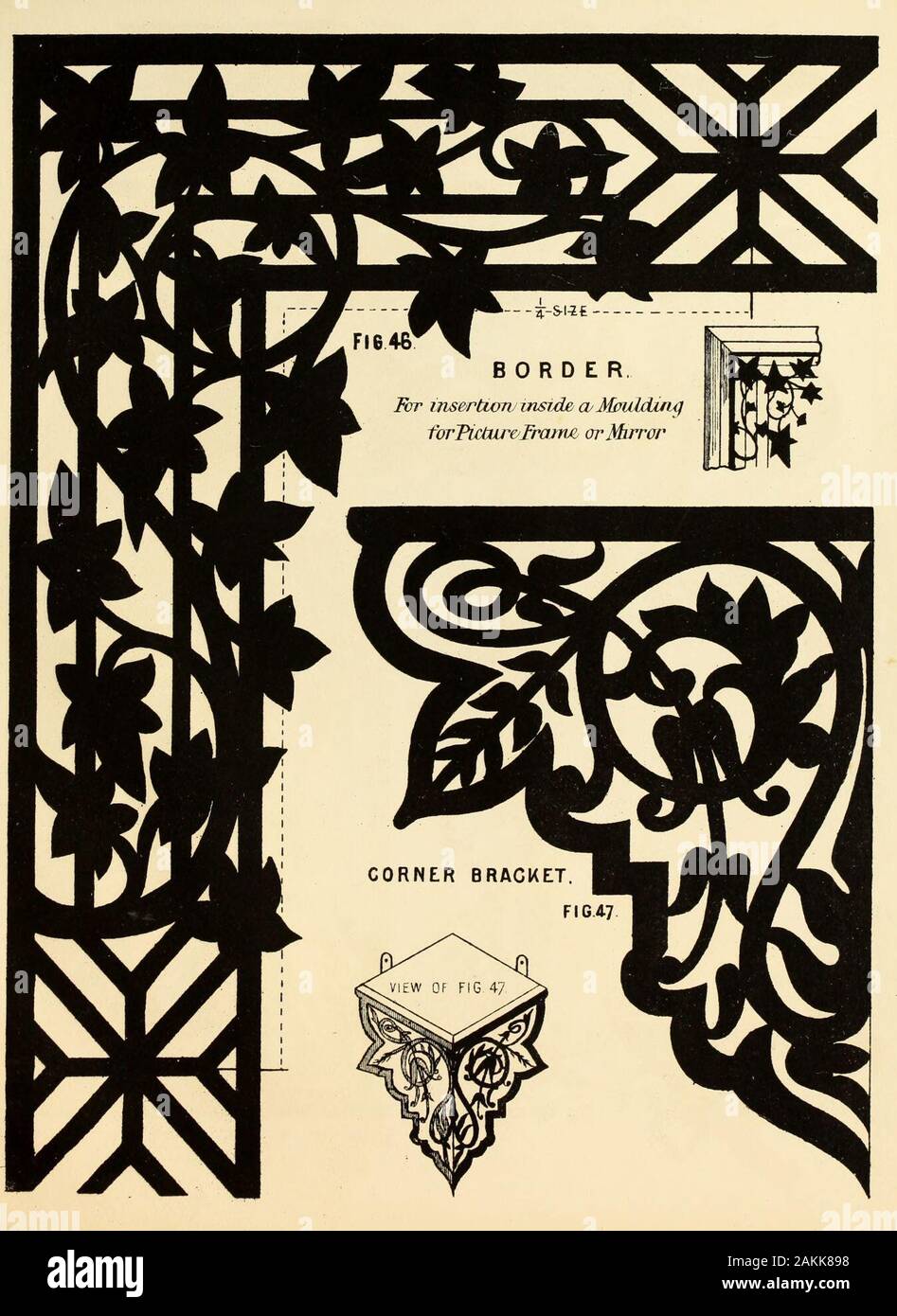 Fret cutting and perforated carving : with practical instructions / by ...