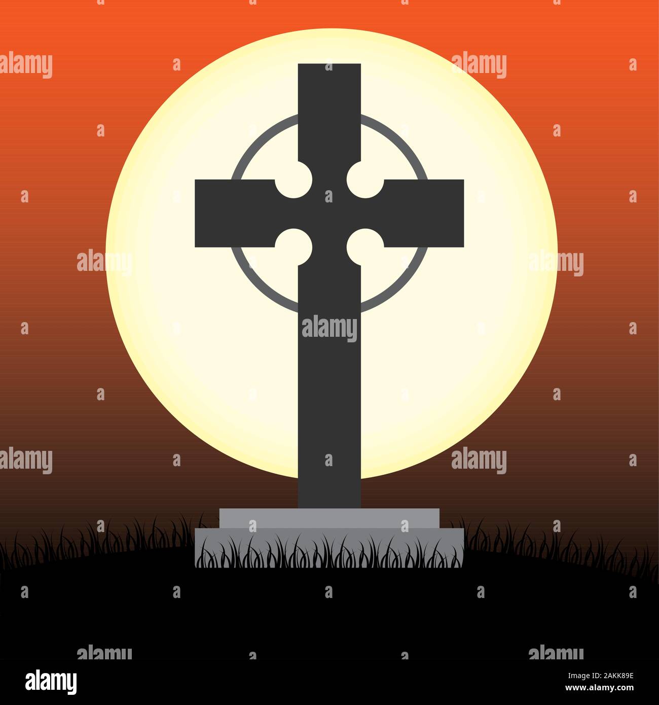 Cross for tombstones Stock Vector Image & Art - Alamy