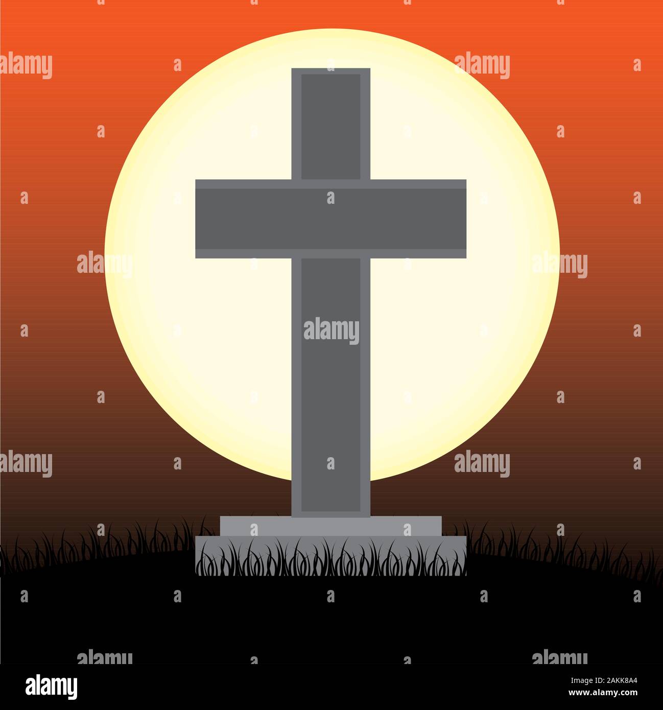 Cross for tombstones Stock Vector Image & Art - Alamy