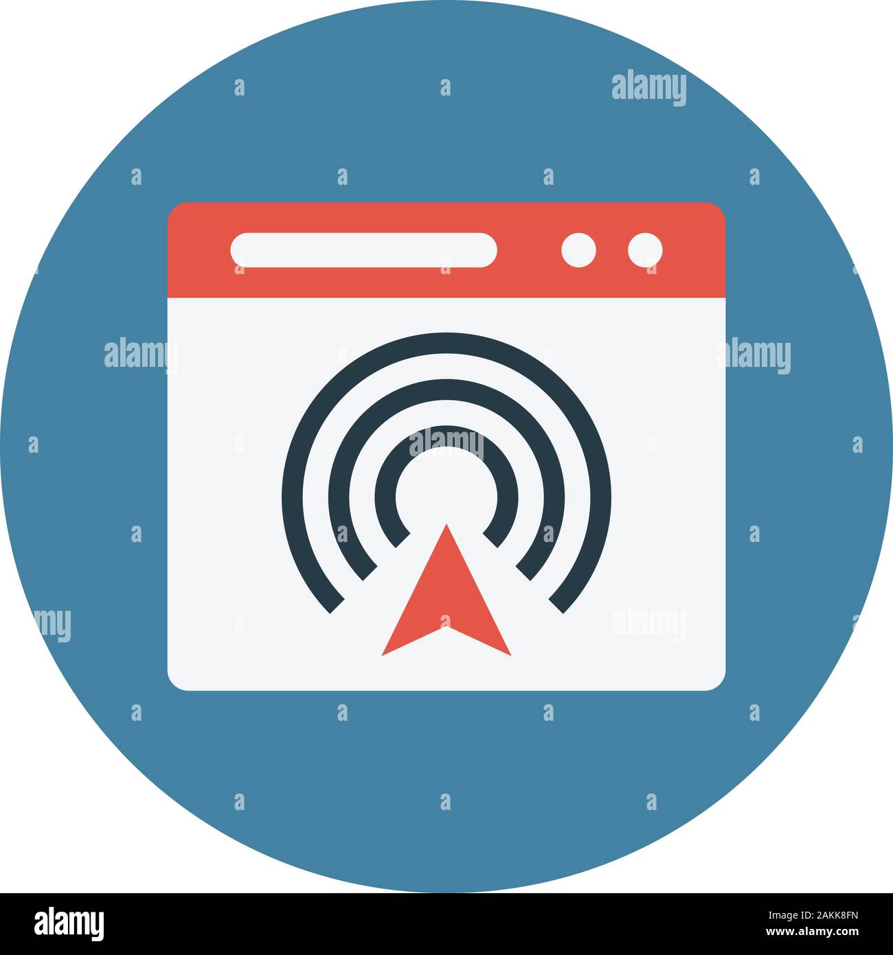 Signal search Stock Vector Images - Alamy