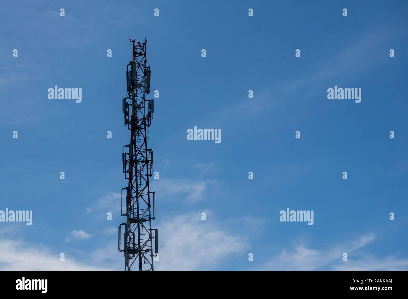 Cellular communication tower - a system complex of transceiver ...