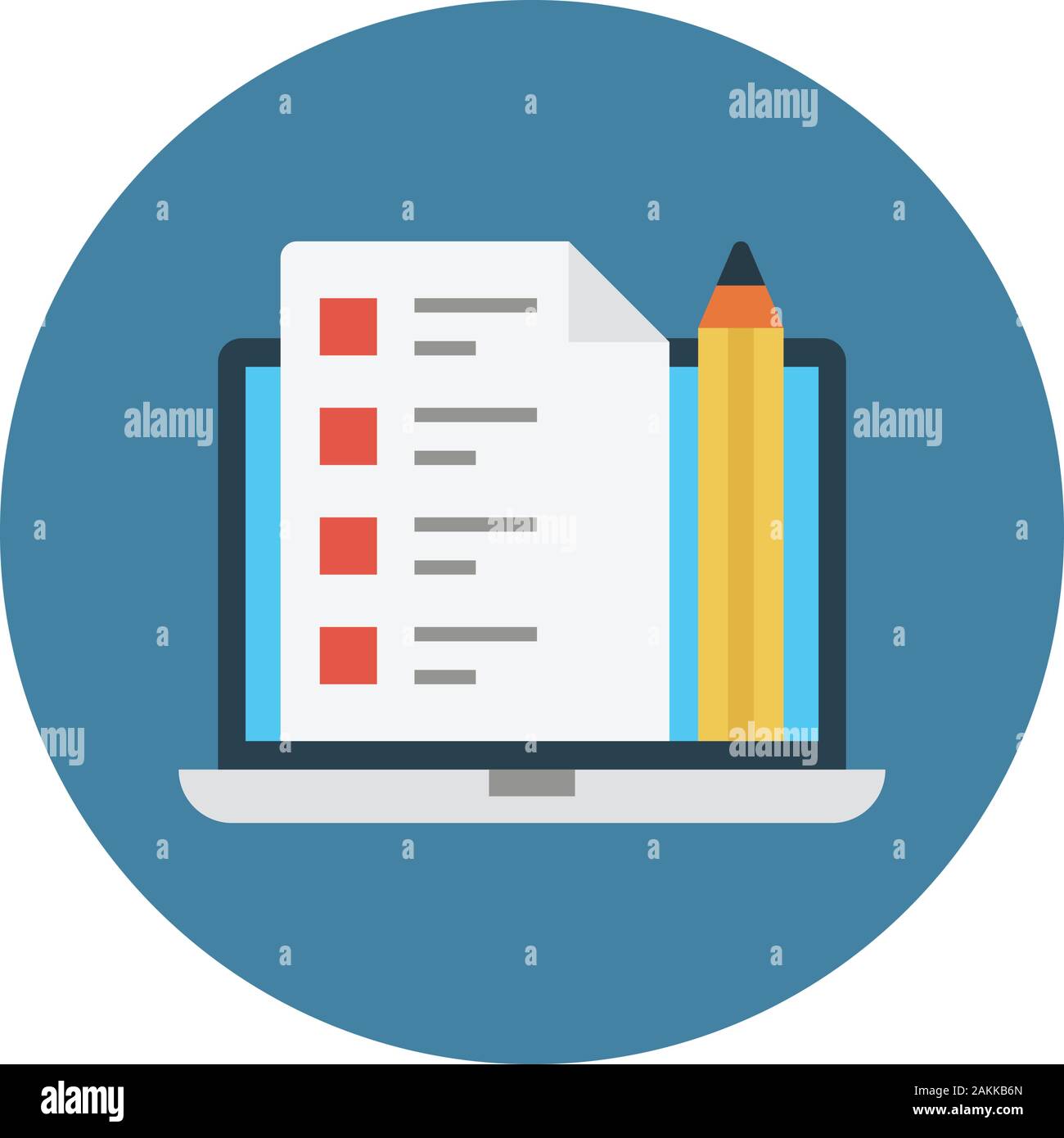 Document fill Stock Vector Images - Alamy