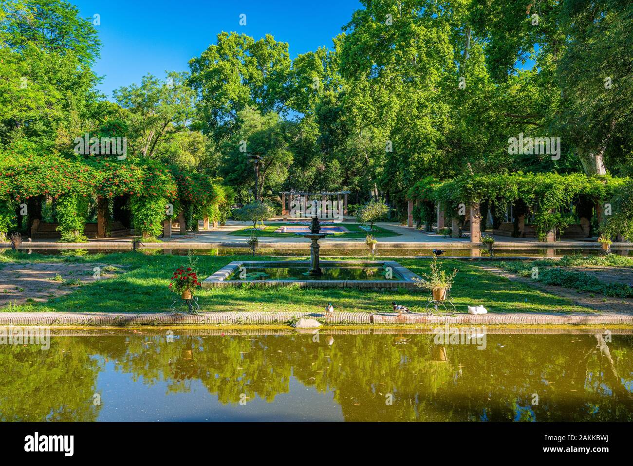 The Parque de Maria Luisa (Maria Luisa Park), famous public park in ...