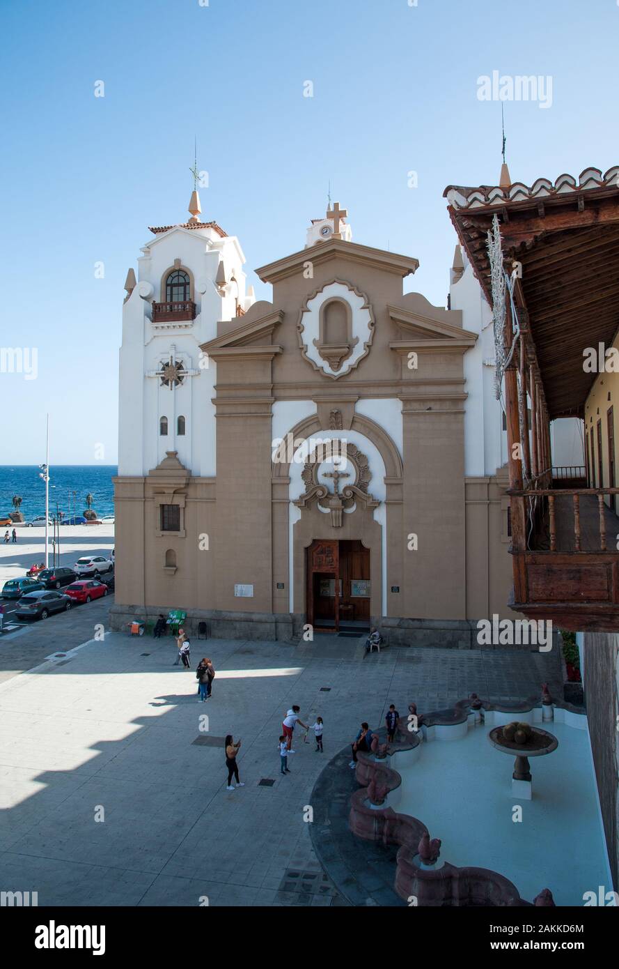 Candelaria, Tenerife, Spain - 27 December 2019, Beautiful view on ...