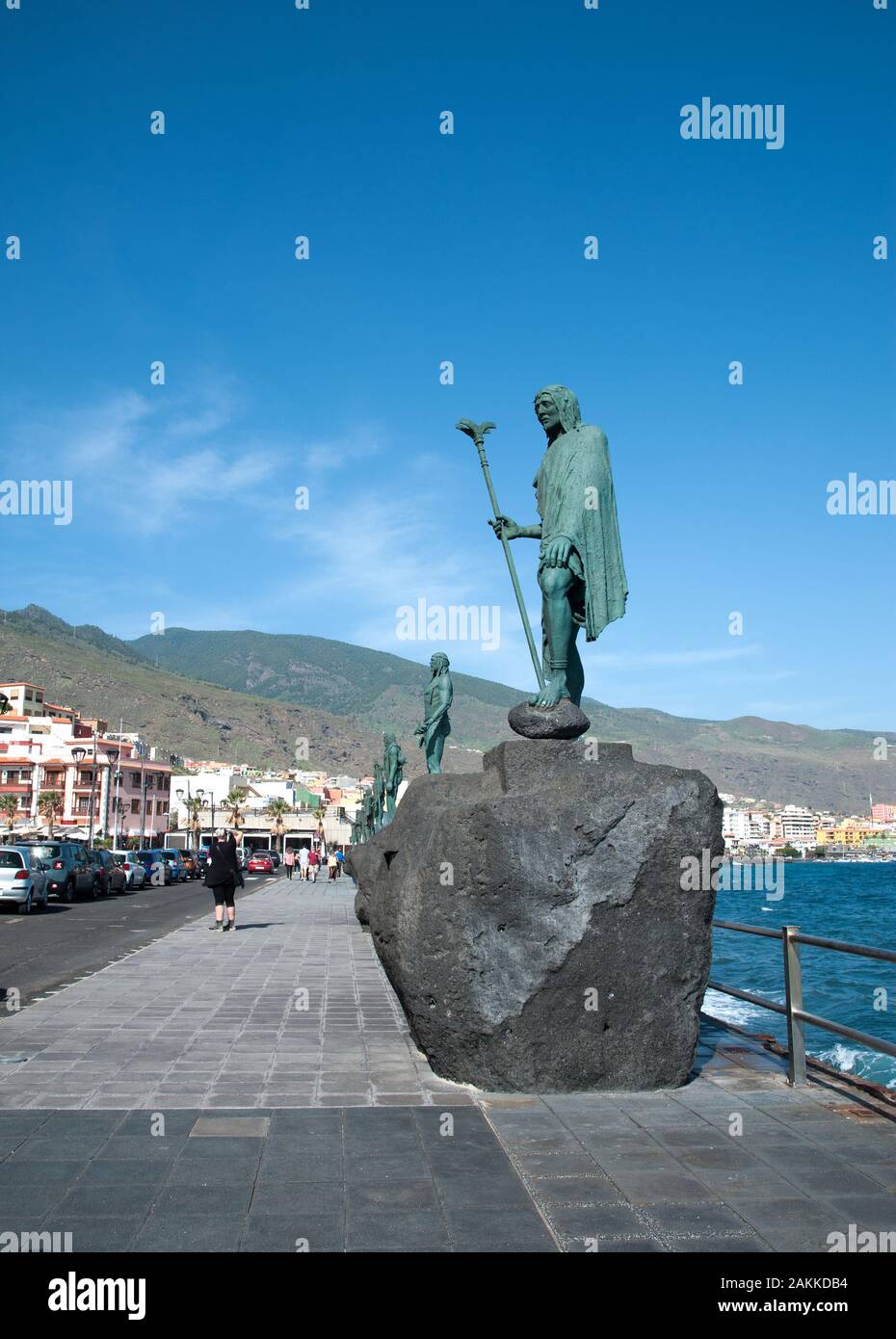 Candelaria, Tenerife, Spain - 27 December 2019, Statues of the kings ...