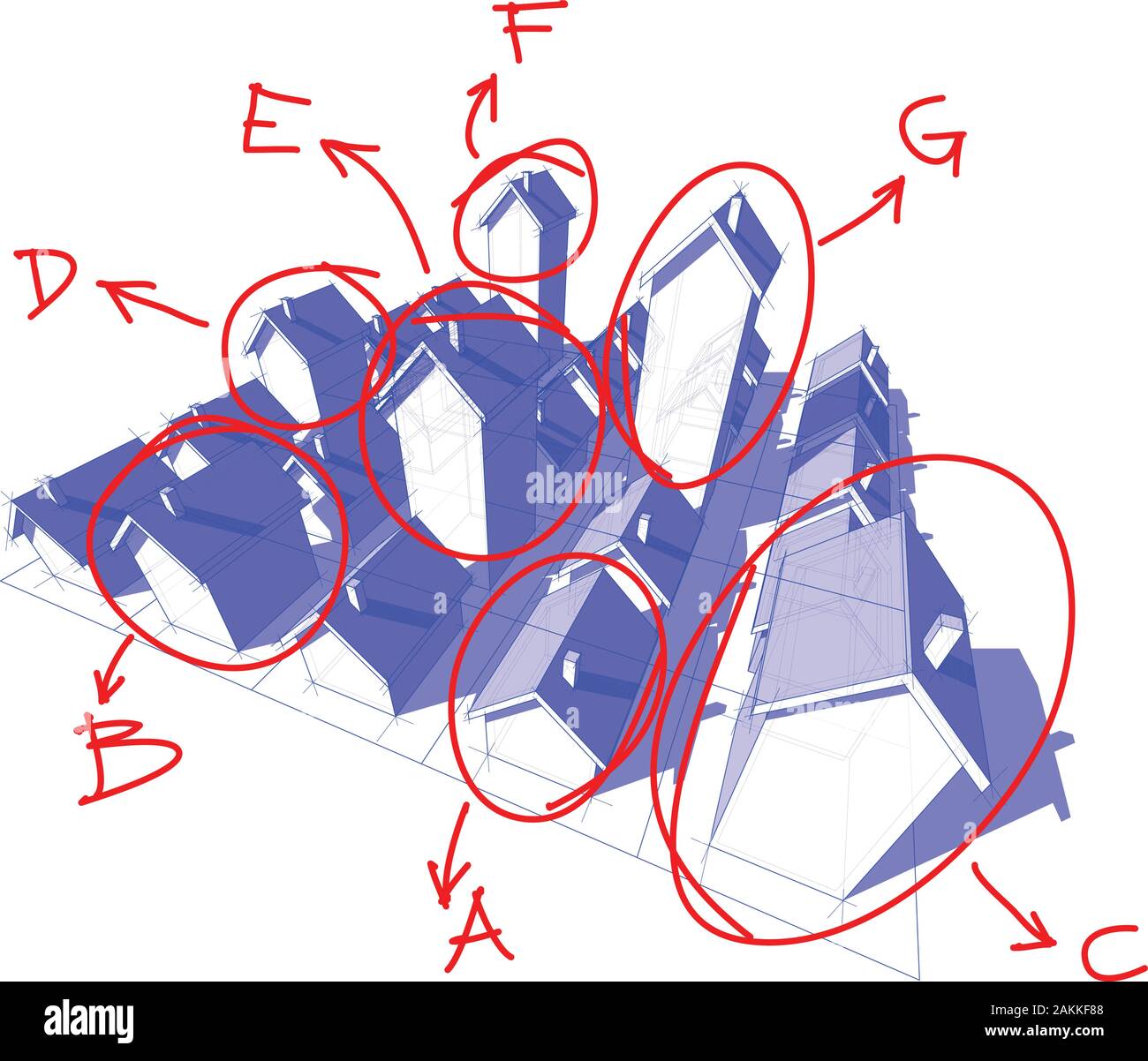 Height perspective Stock Vector Images - Alamy