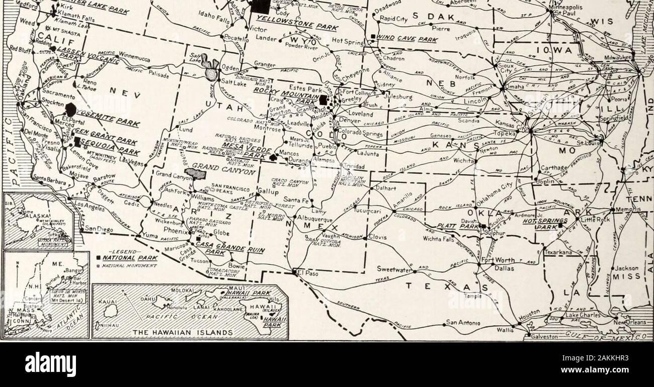 Transcontinental railroad map hi-res stock photography and images - Alamy