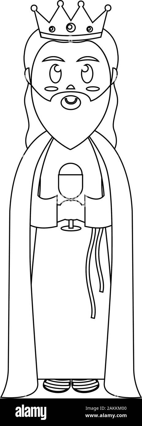 The Three Wise Men Cut Out Stock Images & Pictures - Alamy