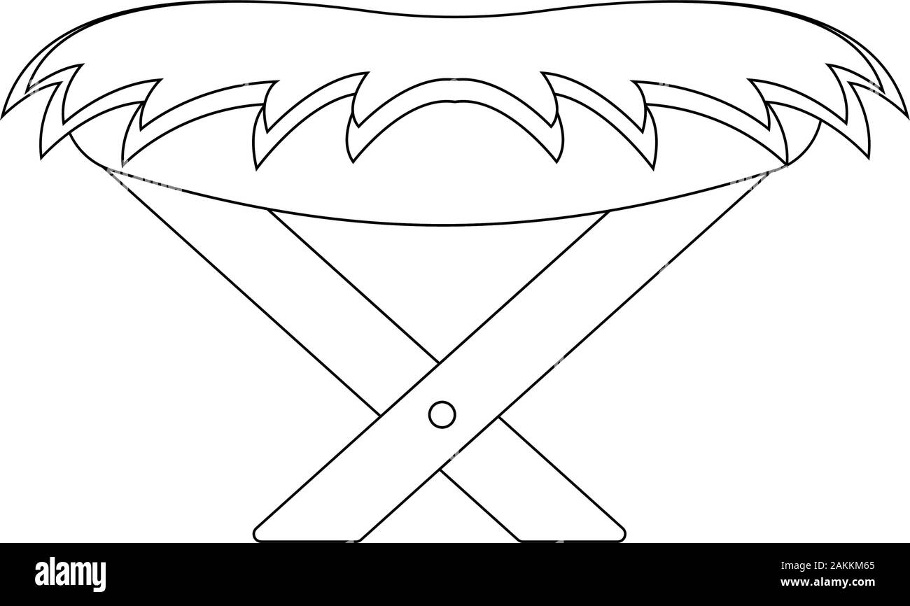 Holy cradle Stock Vector Images - Alamy