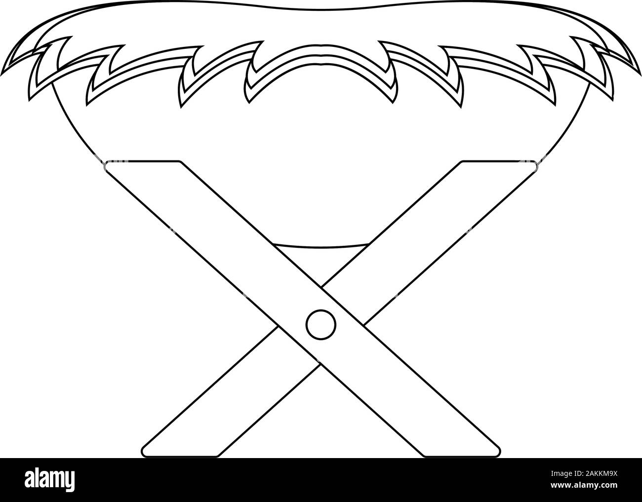 Holy cradle Stock Vector Images - Alamy