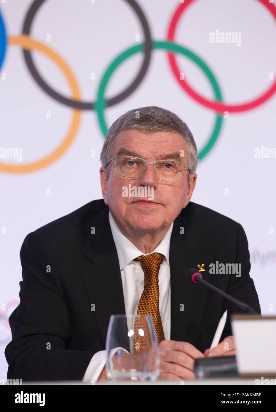 Lausanne, Switzerland - January 09, 2020: The International Olympic ...