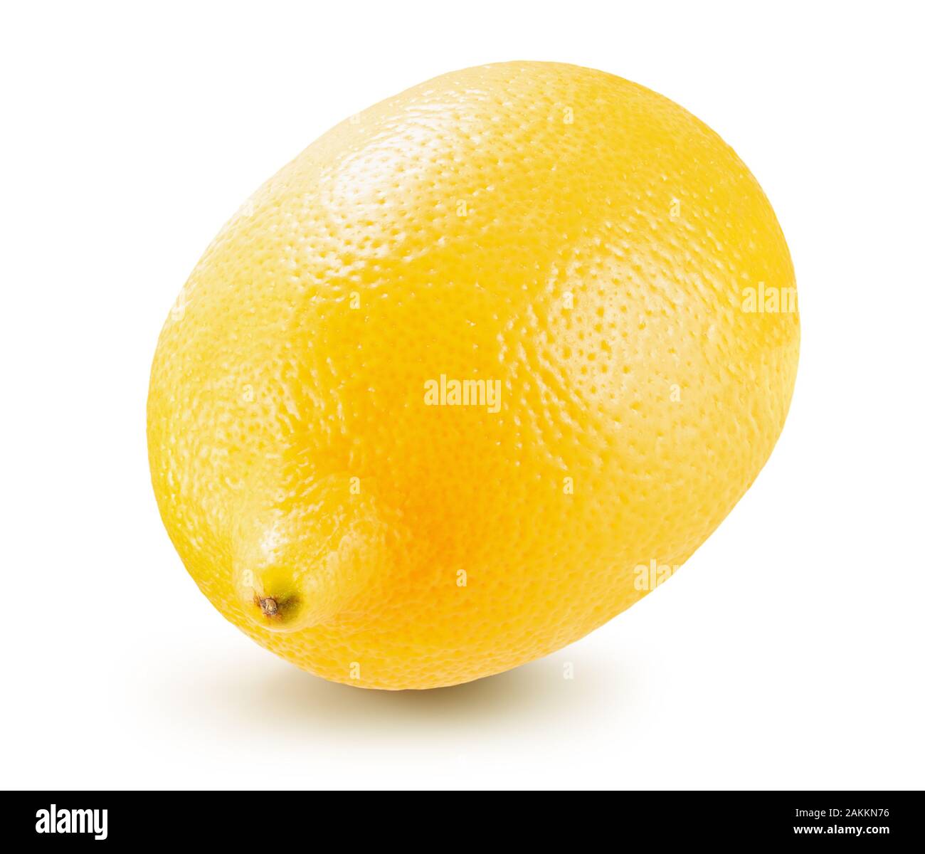 lemon isolated on a white background Stock Photo - Alamy