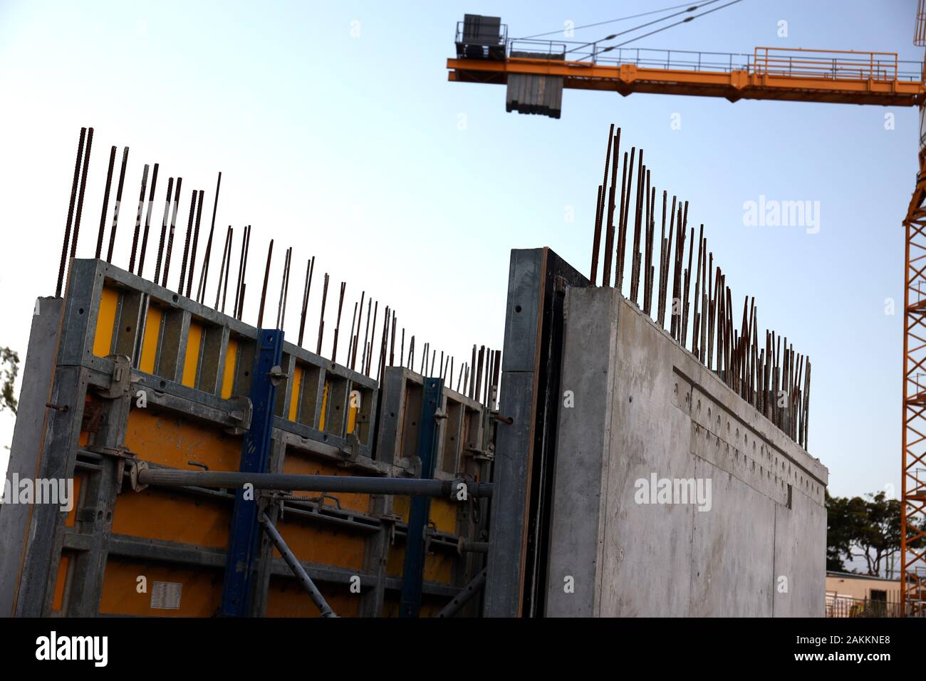 Rebar Concrete Wall High Resolution Stock Photography and Images - Alamy