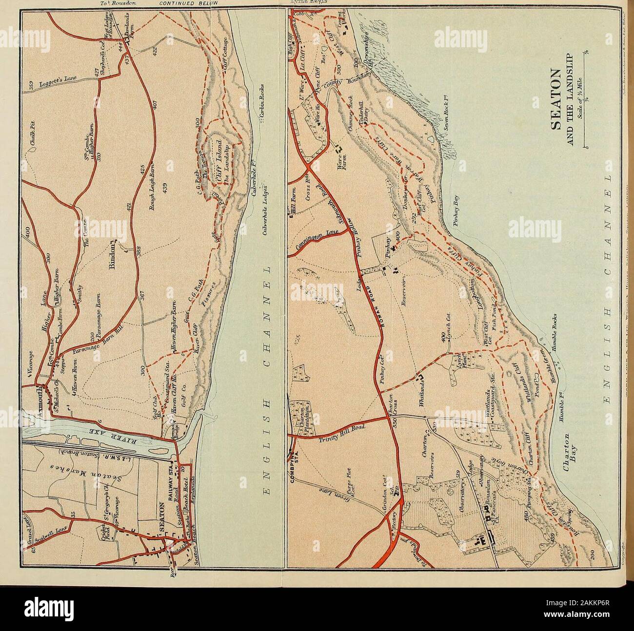 Devon and cornwall map hi-res stock photography and images - Alamy
