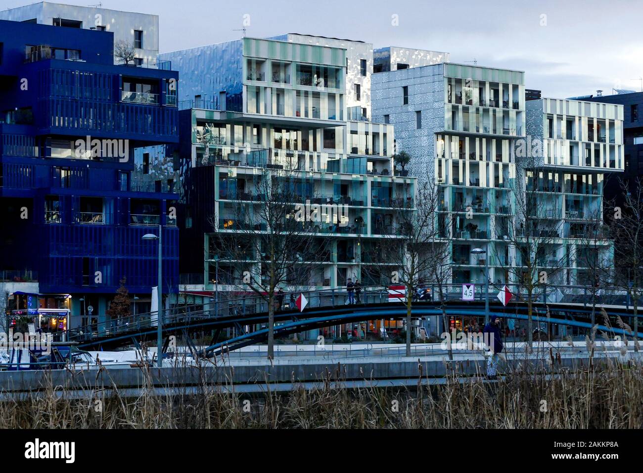 Confluence district, Lyon, France Stock Photo - Alamy