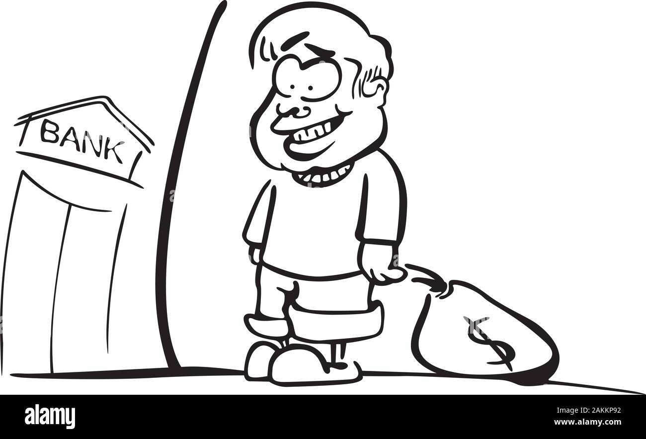 Bank man smiling Black and White Stock Photos & Images - Alamy