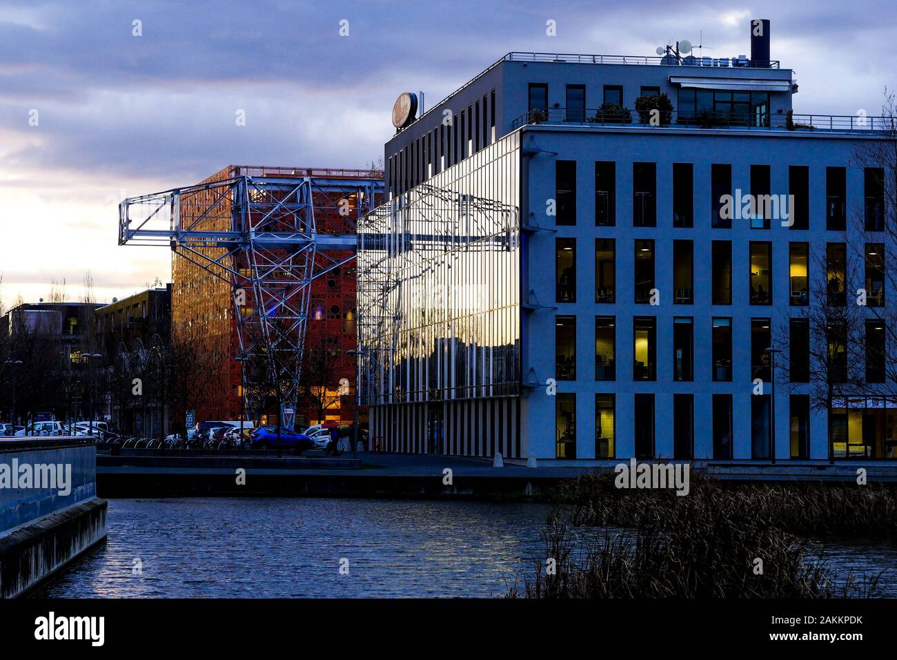 Confluence district, Lyon, France Stock Photo - Alamy