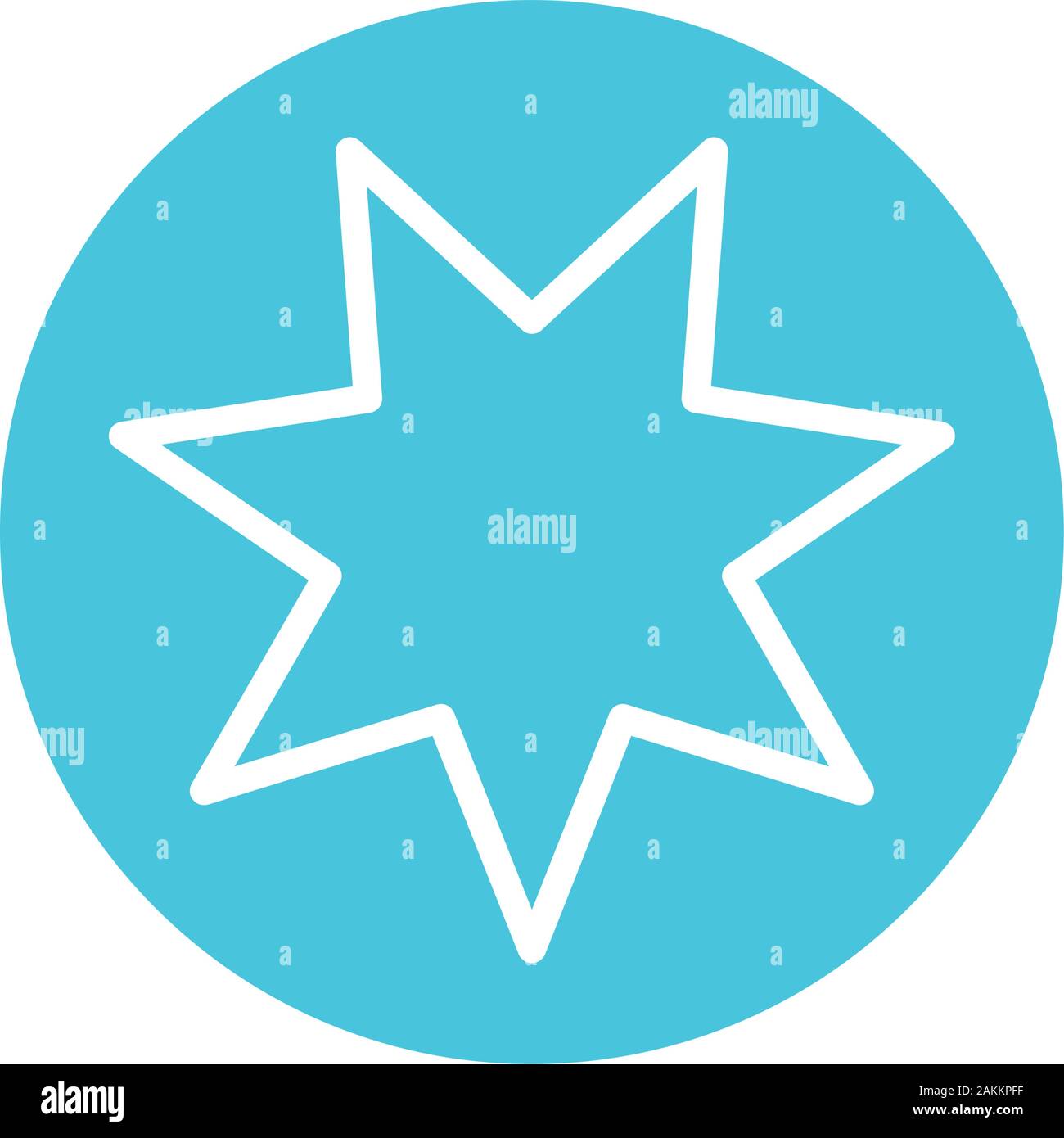 Seven star Stock Vector Images - Alamy
