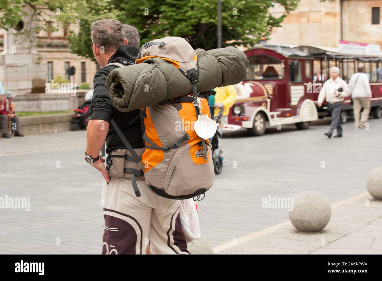 Shell Symbol At Santiago De Compostela Cathedral High Resolution Stock ...