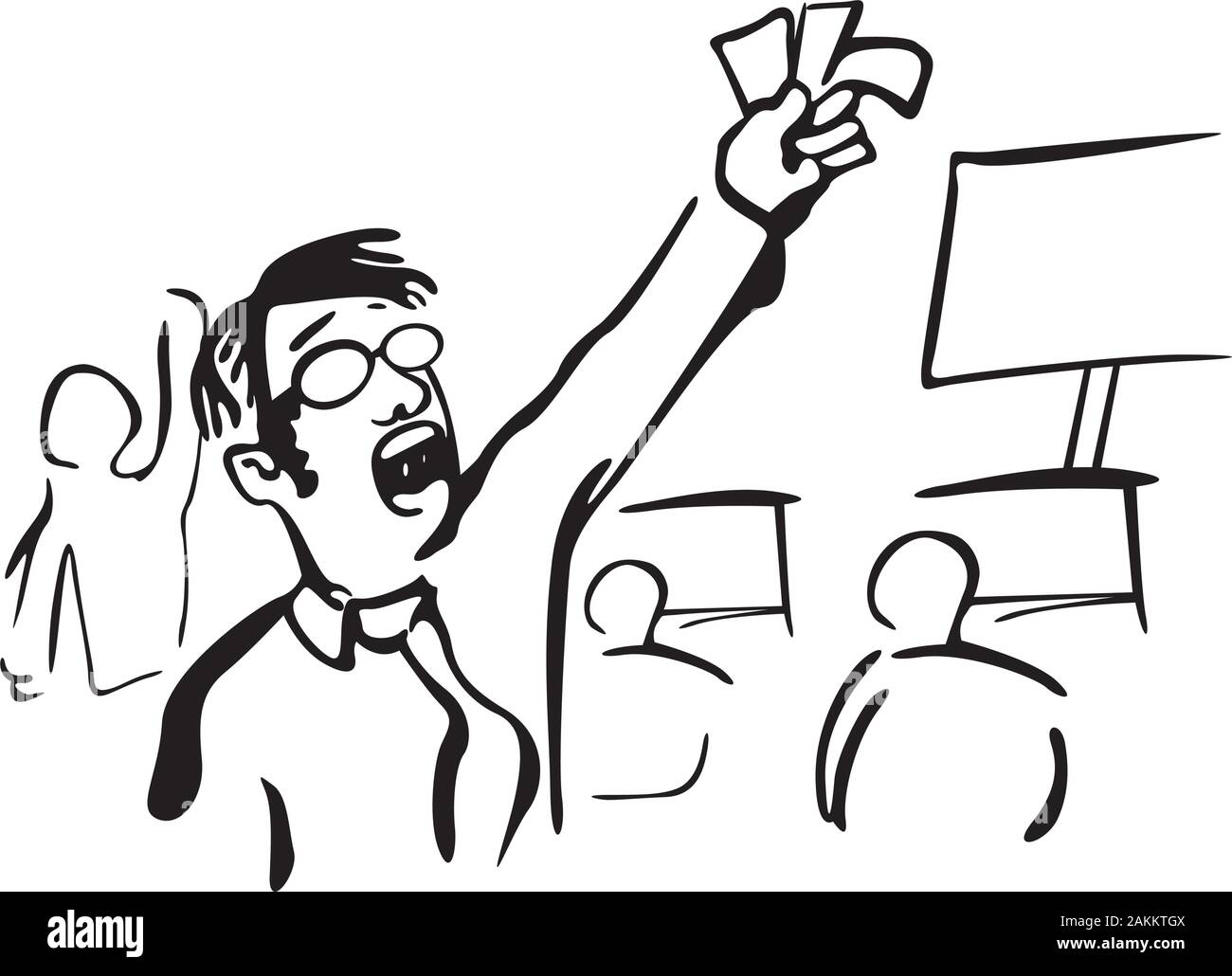 Securities exchange Stock Vector Images - Alamy