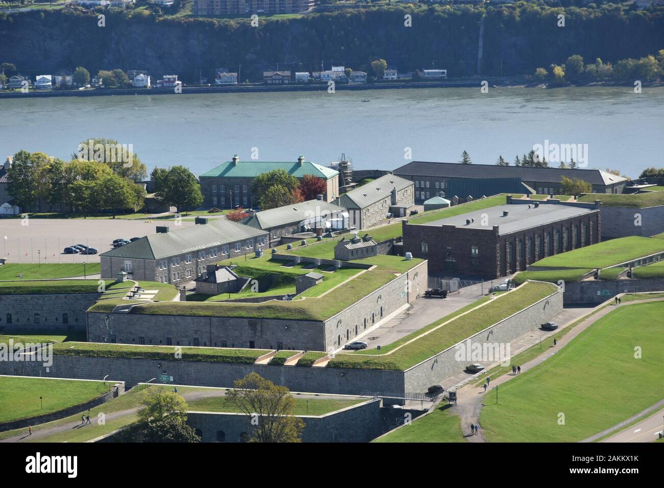 The Citadel and Fortifications of Quebec City, Canada Stock Photo - Alamy