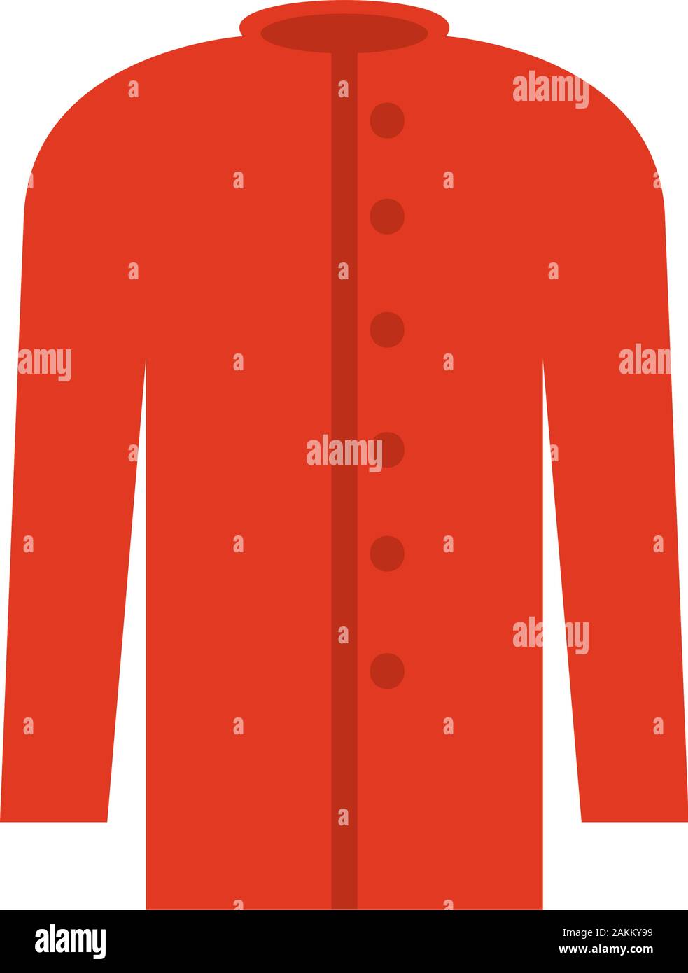 Isolated winter coat icon Stock Vector Image & Art - Alamy
