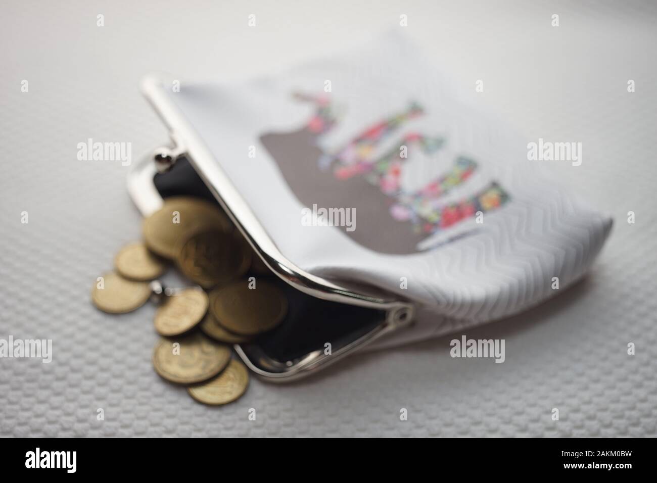 Coin Purse White High Resolution Stock Photography and Images - Alamy