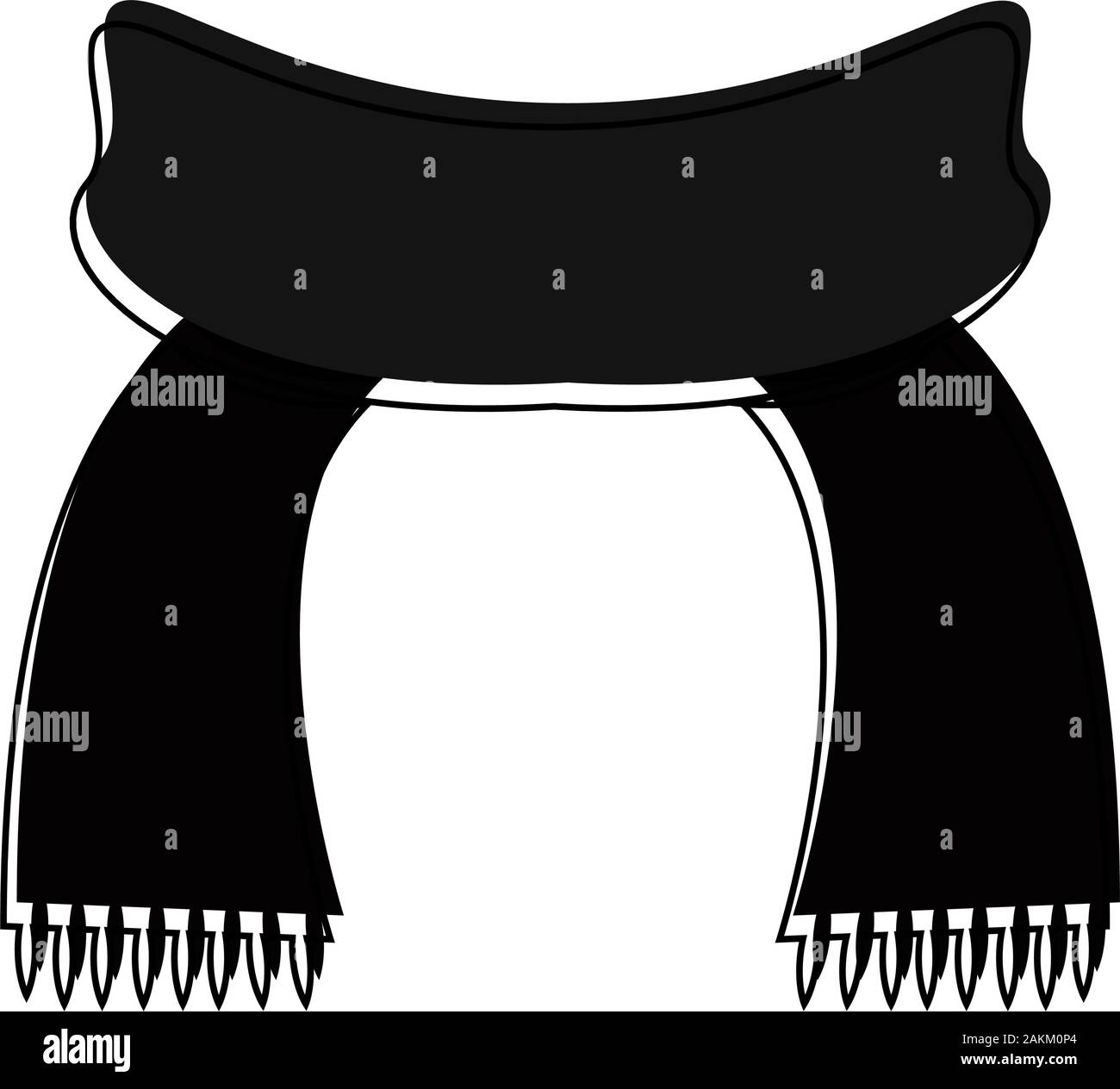 Isolated scarf icon Stock Vector Image & Art - Alamy