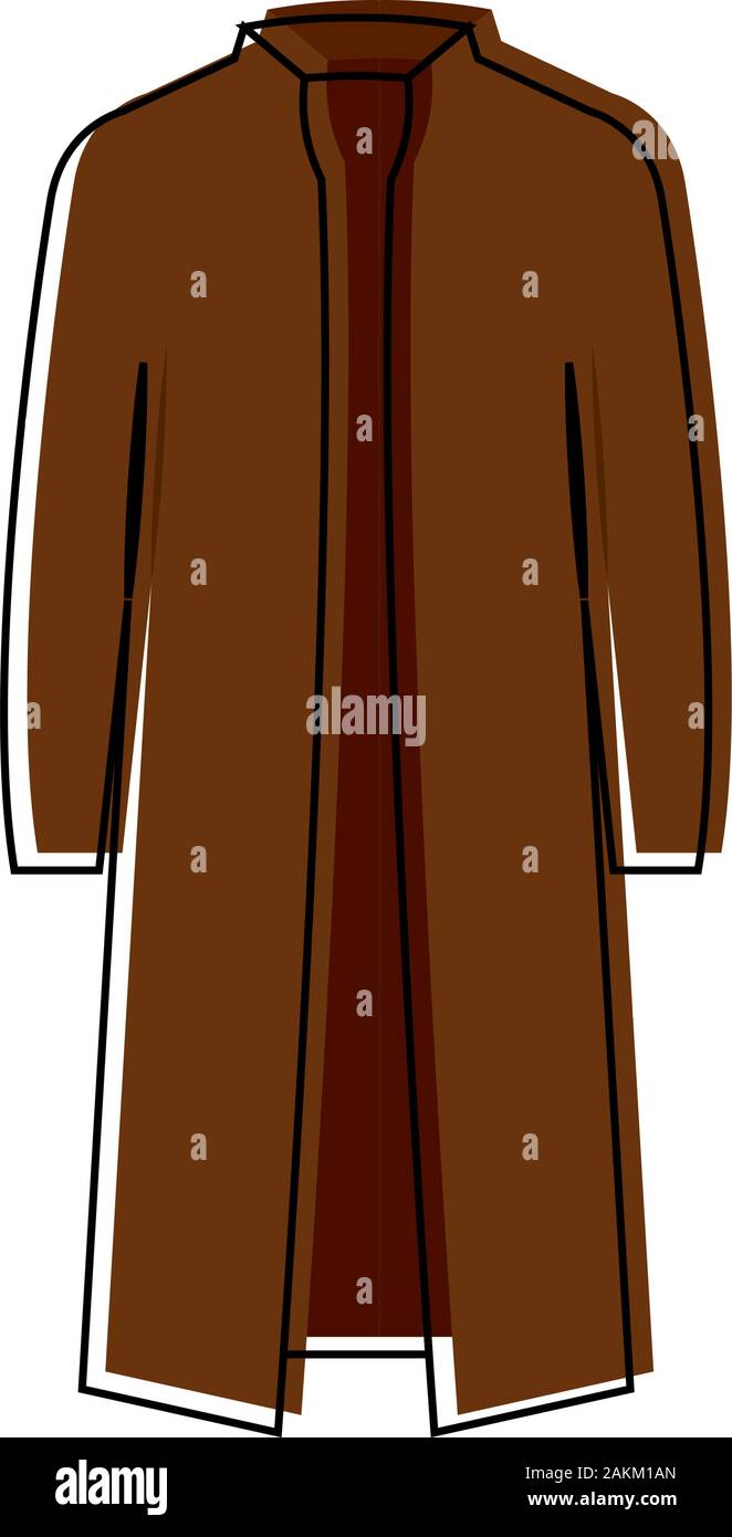 Isolated winter coat icon Stock Vector Image & Art - Alamy