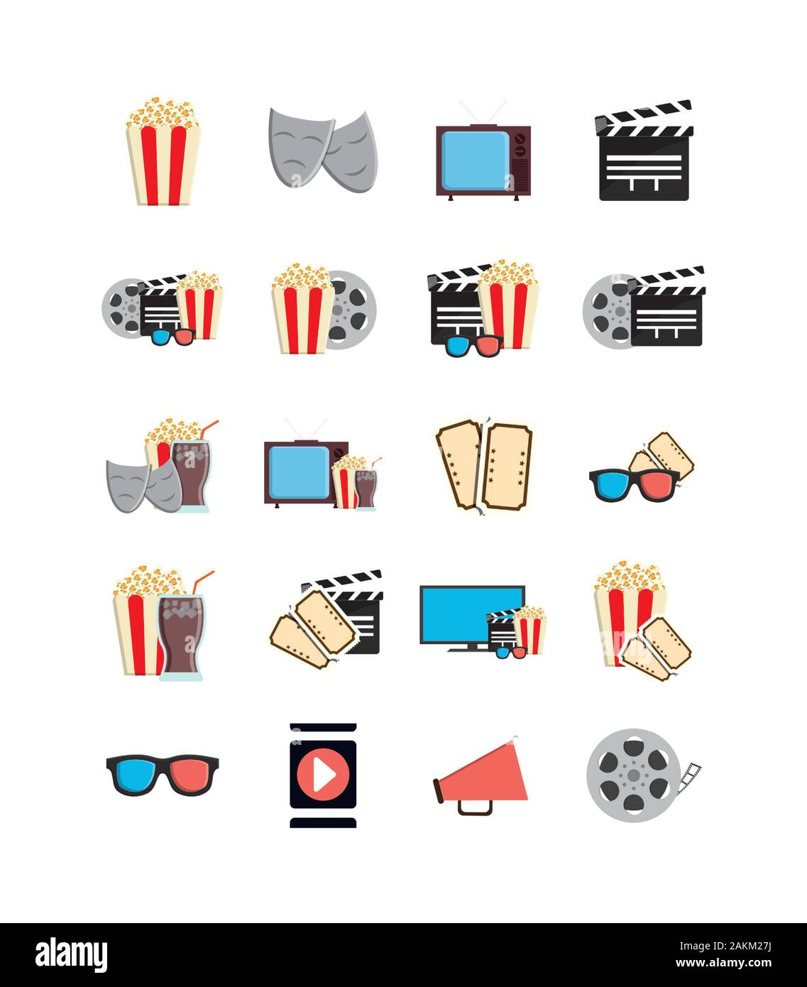 Film roller Stock Vector Images - Alamy